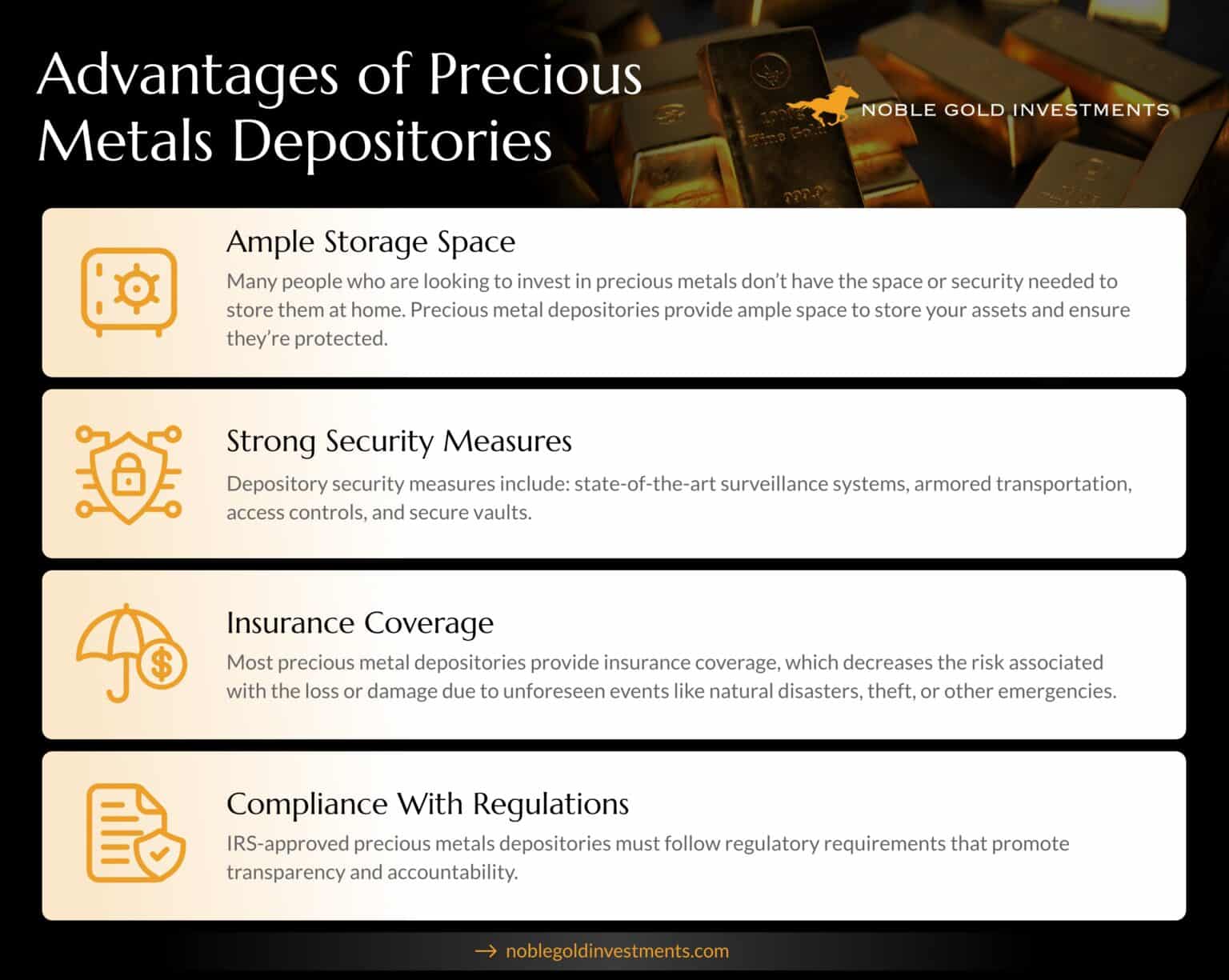 A Guide to Precious Metals Depositories | Noble Gold